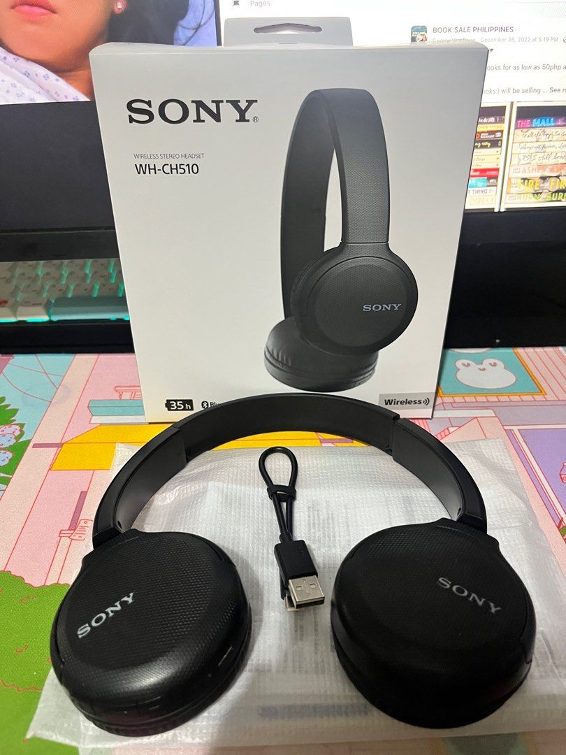 Sony WH-CH510 Headphones, Audio, Headphones & Headsets on Carousell