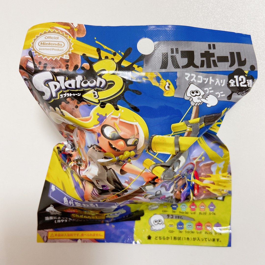 Splatoon Bath Bomb, Hobbies & Toys, Toys & Games on Carousell