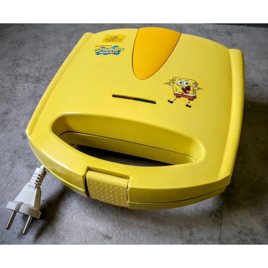 Spongebob Squarepants Waffle Maker [MIB], TV & Home Appliances, Kitchen ...