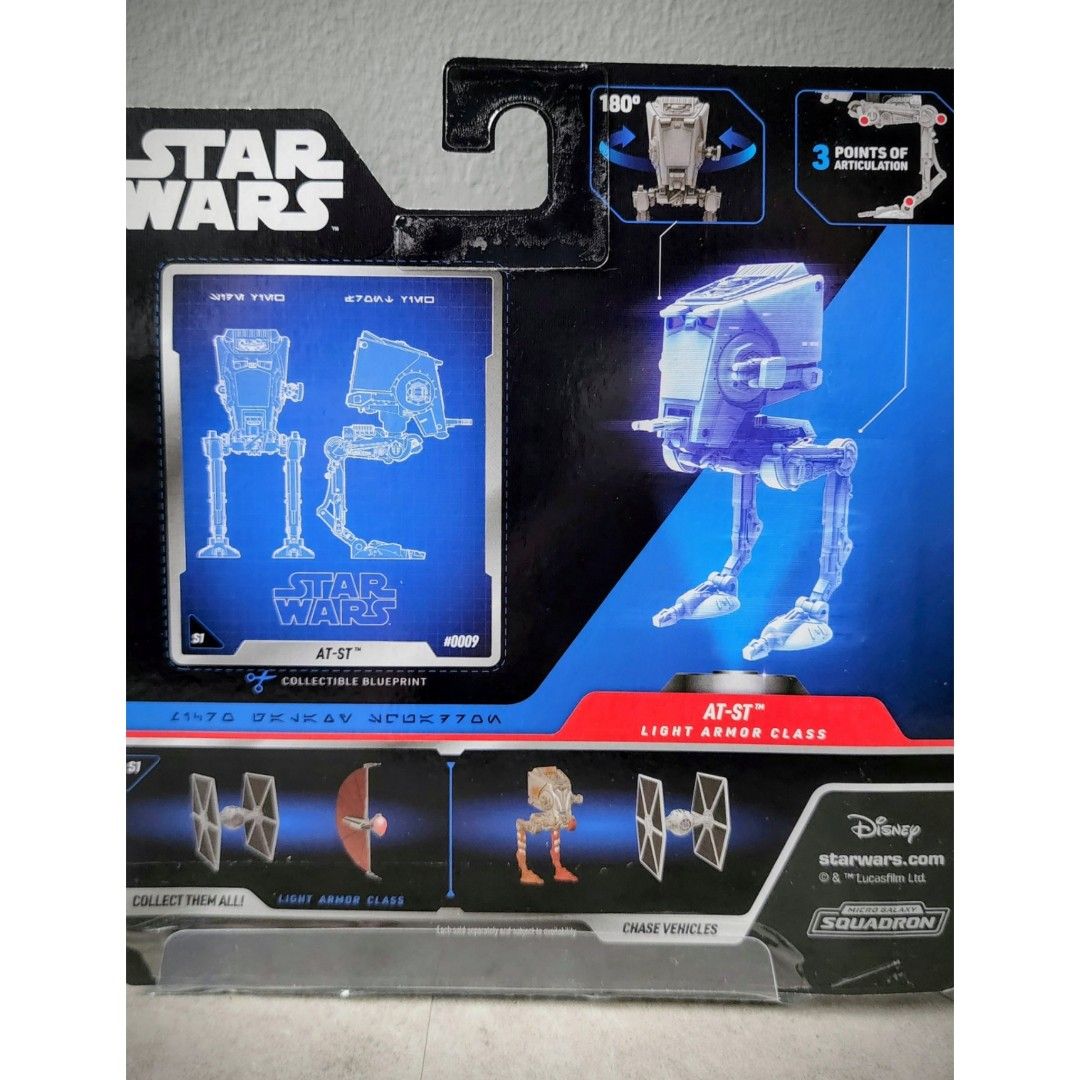 Star Wars Micro Galaxy Squadron AT-ST [MIB], Hobbies & Toys, Toys ...