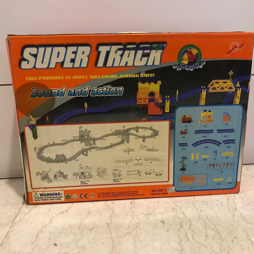 Super Track: Train track building toy, Hobbies & Toys, Toys & Games on ...