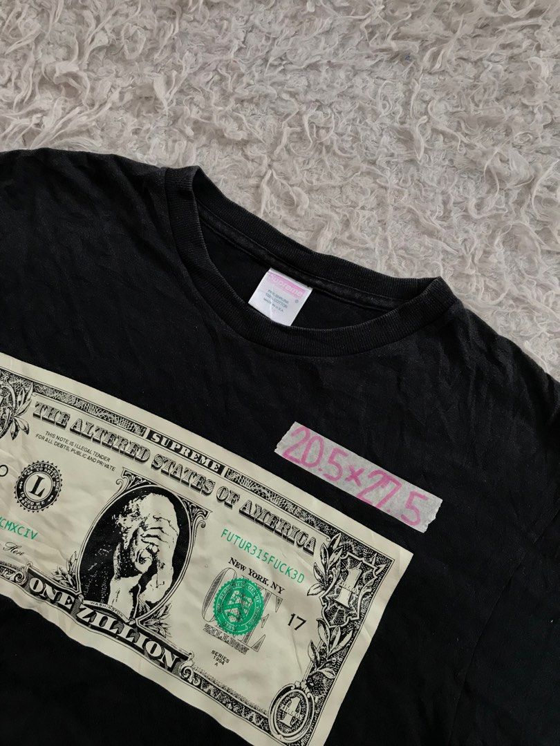 SUPREME ONE ZILLION, Men's Fashion, Tops & Sets, Tshirts & Polo Shirts ...