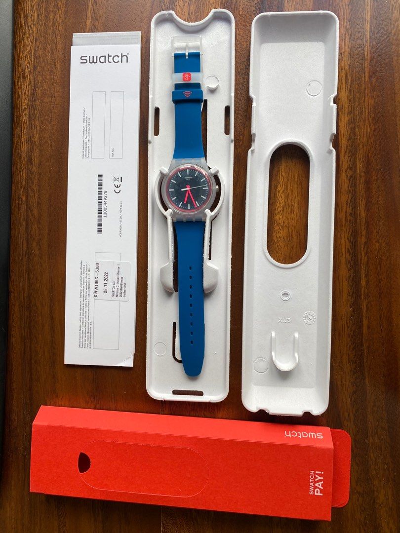 Swatch Pay Limited Edition MAGIC PAY!, Men's Fashion, Watches ...
