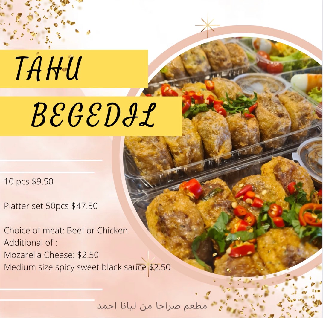 Tahu begedil, Food & Drinks, Local Eats on Carousell