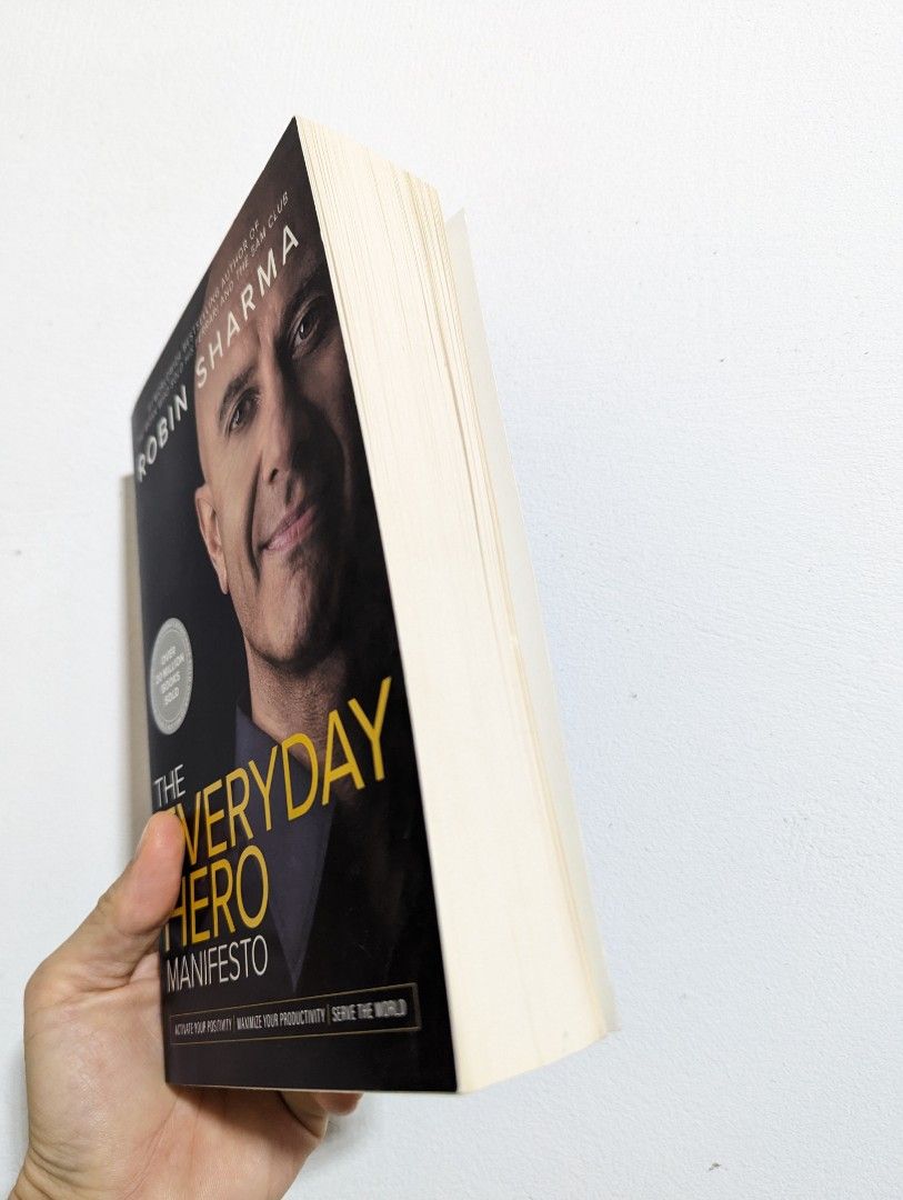 The Everyday Hero Manifesto Robin Sharma, Hobbies & Toys, Books ...