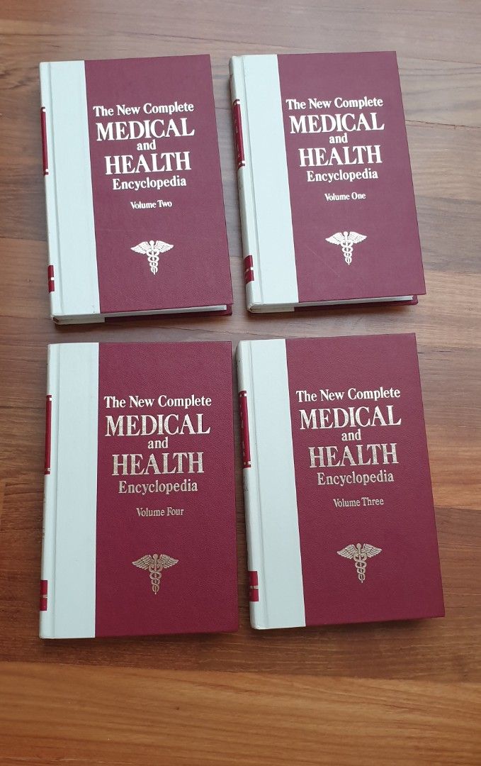 The New Complete Medical and Health Encyclopedia Vol 1 - 4, Hobbies ...