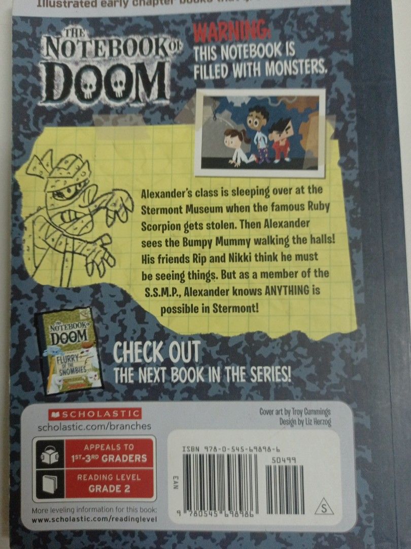 The notebook if doom, Hobbies & Toys, Books & Magazines, Children's ...