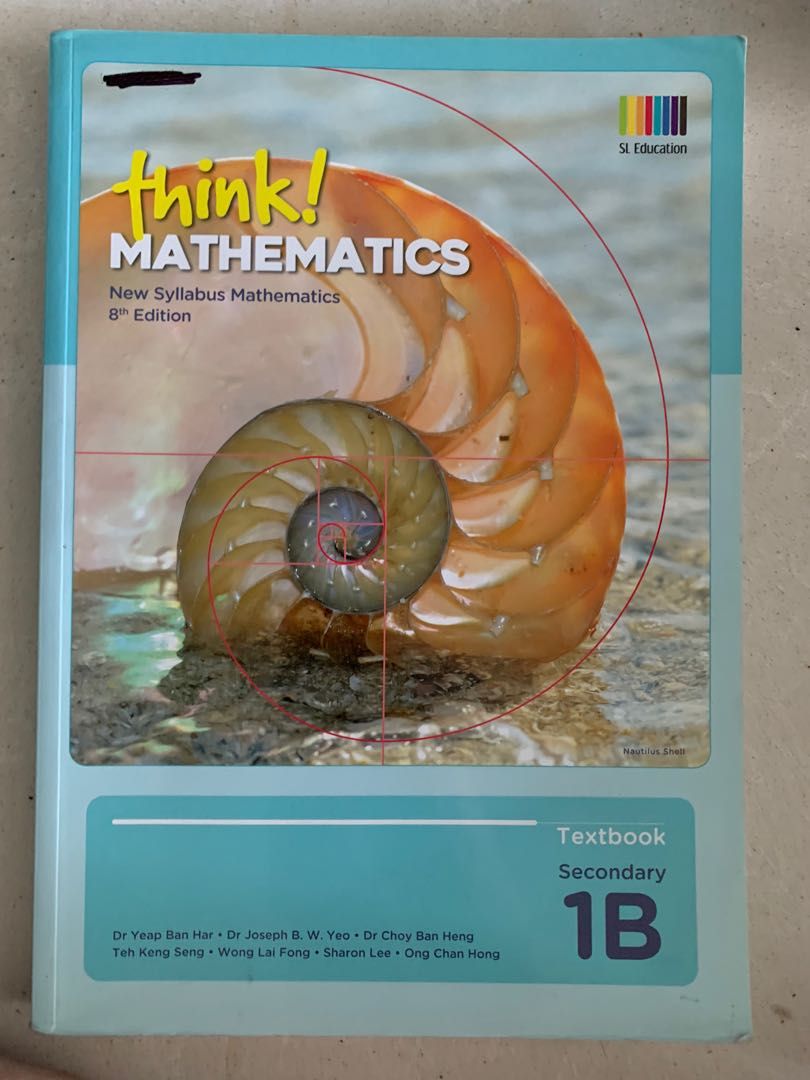 Think Mathematics Sec 2, Hobbies & Toys, Books & Magazines, Textbooks ...