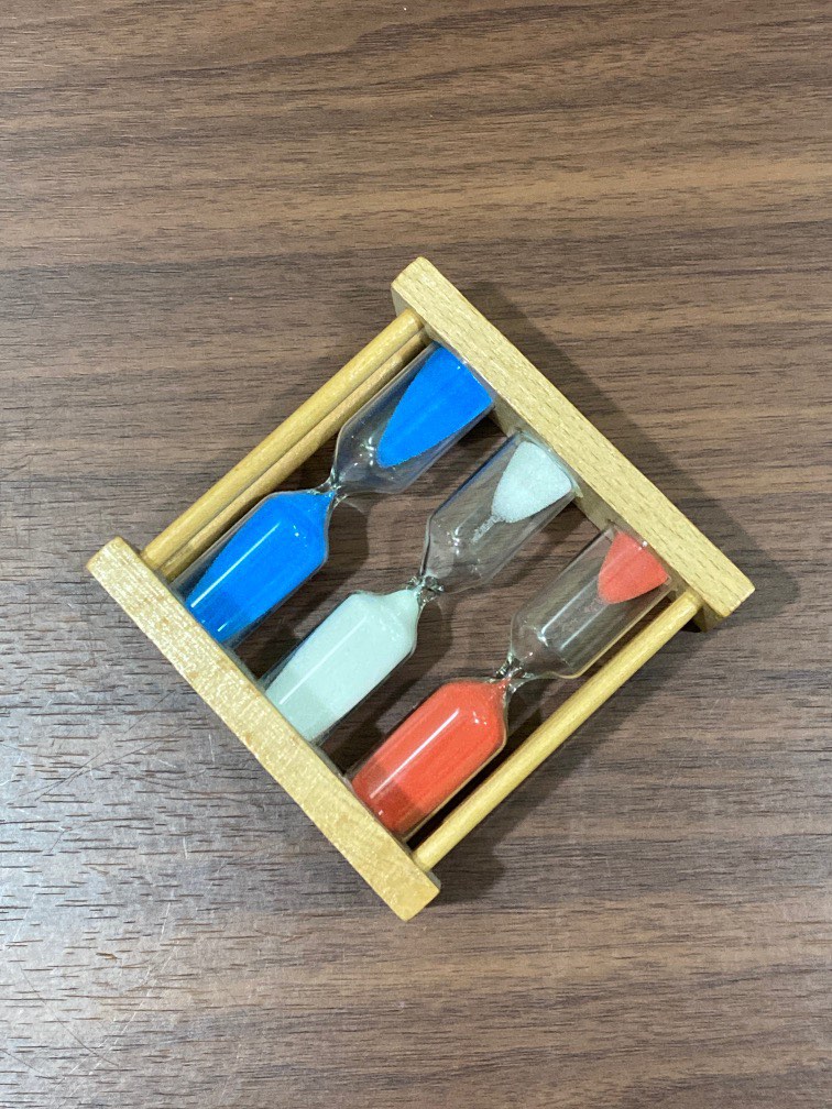 Hourglass sand timer 1 3 5 minutes portable cute aesthetic mini room ...