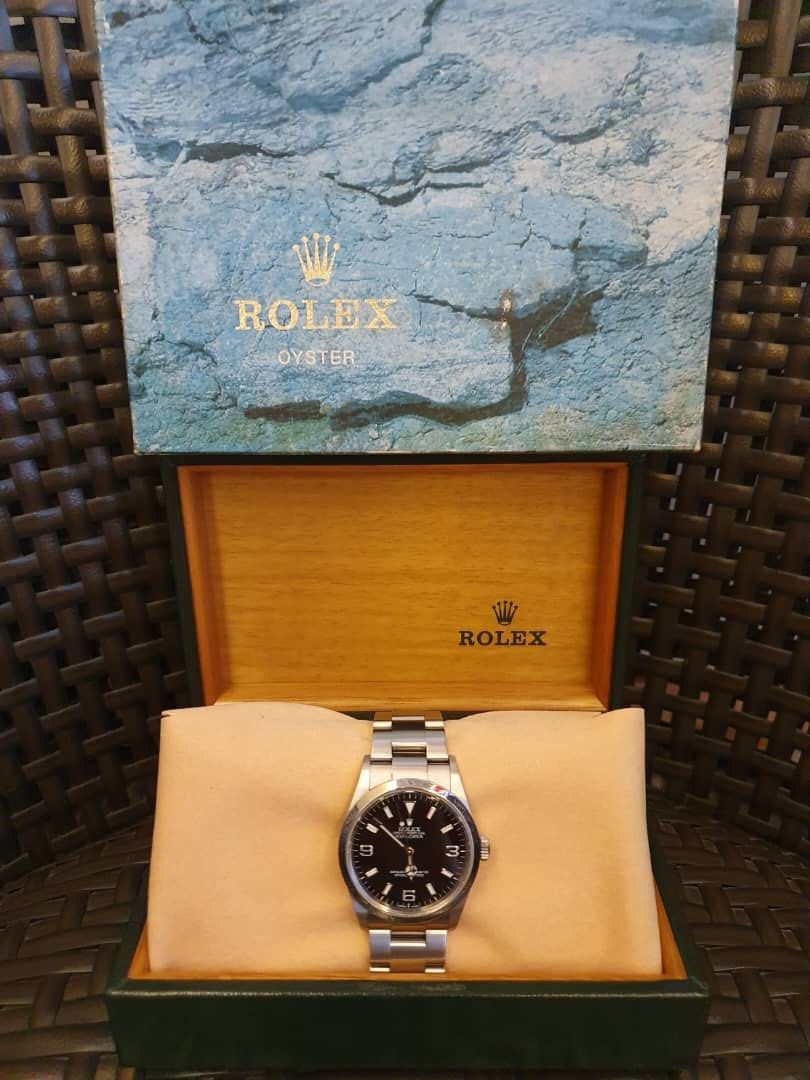 Tip Top Unpolished Rolex Explorer I - 114270 K-series Full Set Box and ...