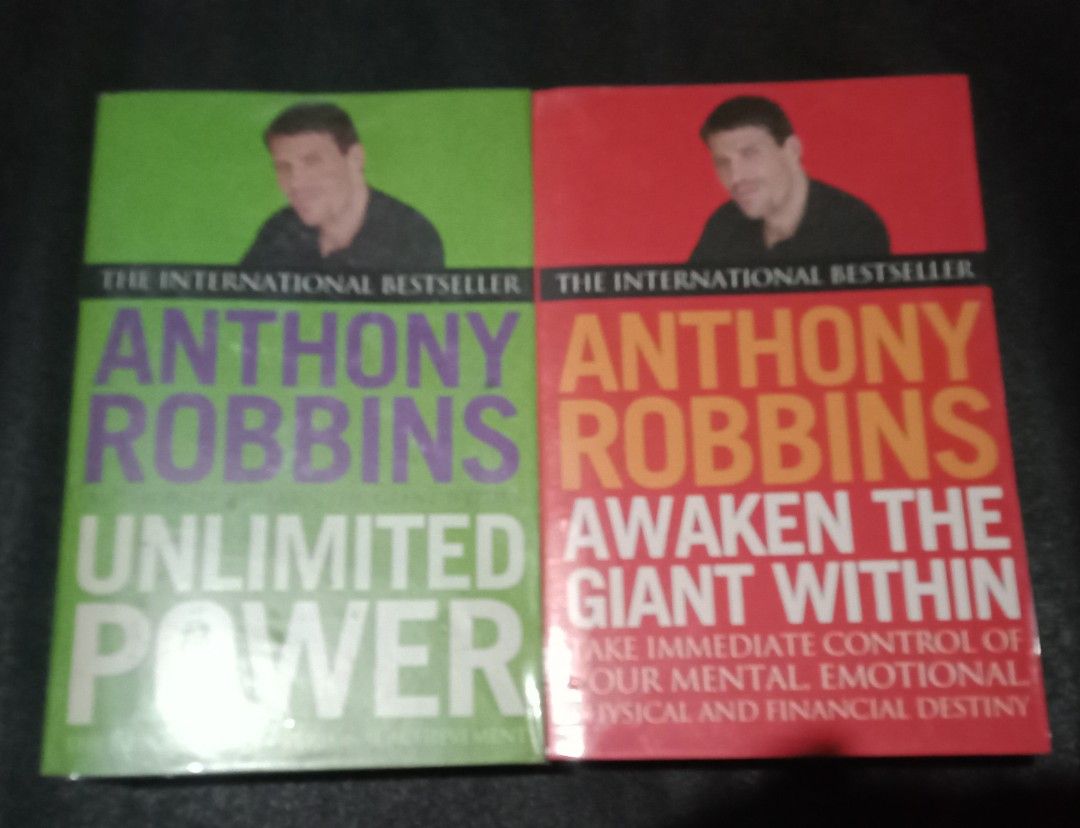 Tony Robbins Books Set, Hobbies & Toys, Books & Magazines, Assessment ...