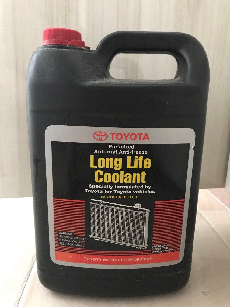 Toyota Long Life Coolant, Car Accessories, Accessories on Carousell