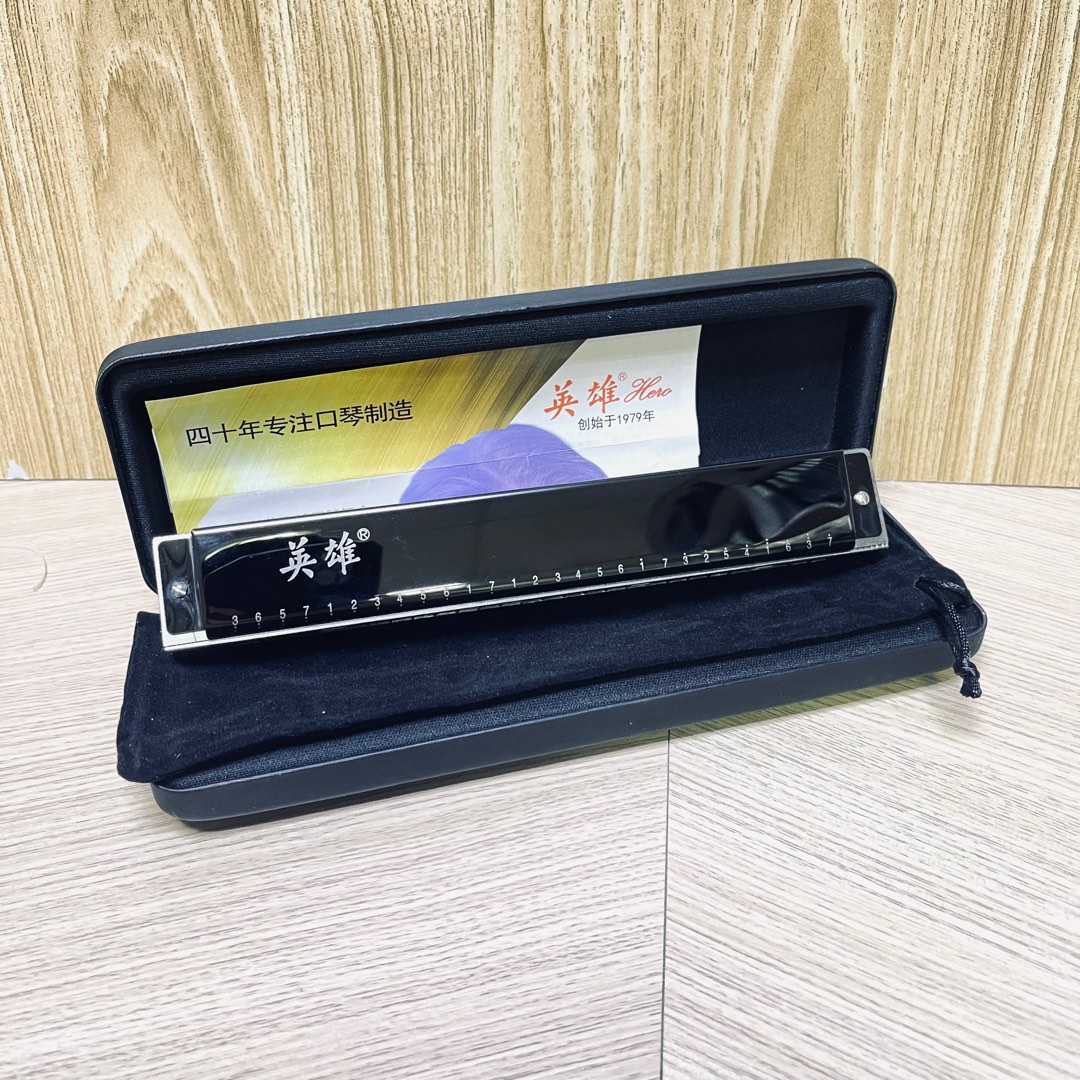 TP-HERO Harmonica 28-Holes, Hobbies & Toys, Music & Media, Musical ...