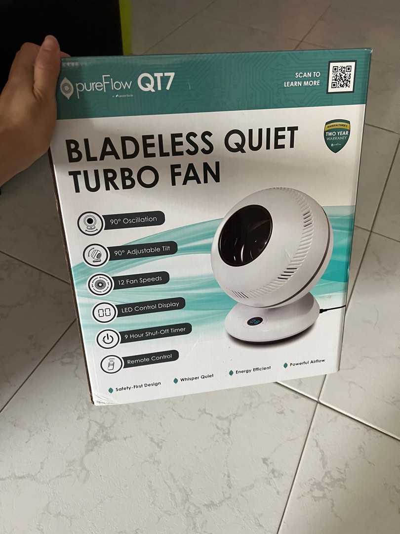 TQ7 bladeless fan, Furniture & Home Living, Lighting & Fans, Fans on ...