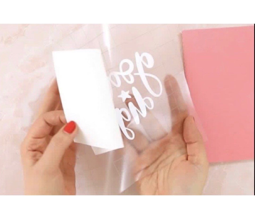 Transfer or application tape - good for decal wordings - pictures - art ...