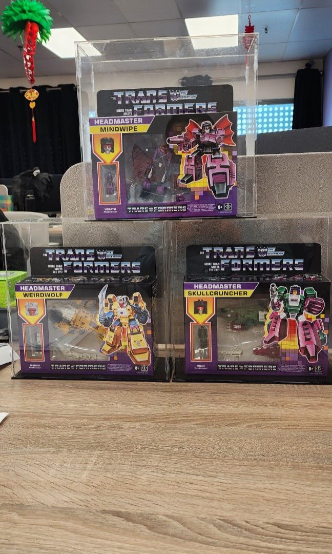 transformer head master - all 7 characters, Hobbies & Toys, Toys ...