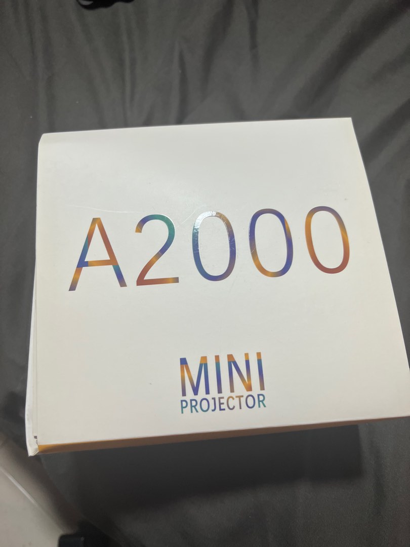 Transjee A2000 Mini Projector, TV & Home Appliances, TV & Entertainment ...