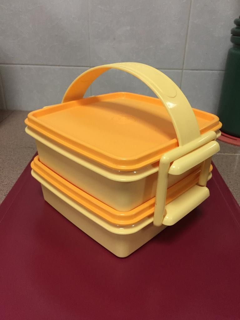 Tupperware Lunch Box with Cariolier, Furniture & Home Living ...