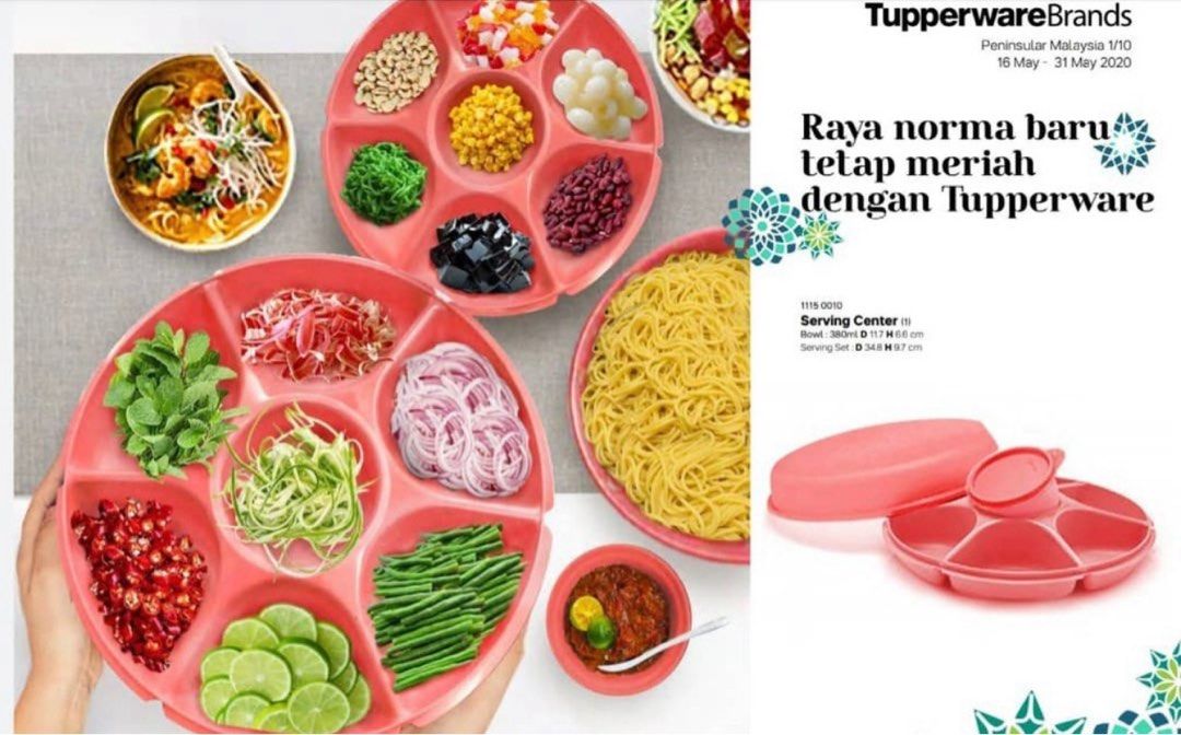 Tupperware serving center original, Furniture & Home Living ...