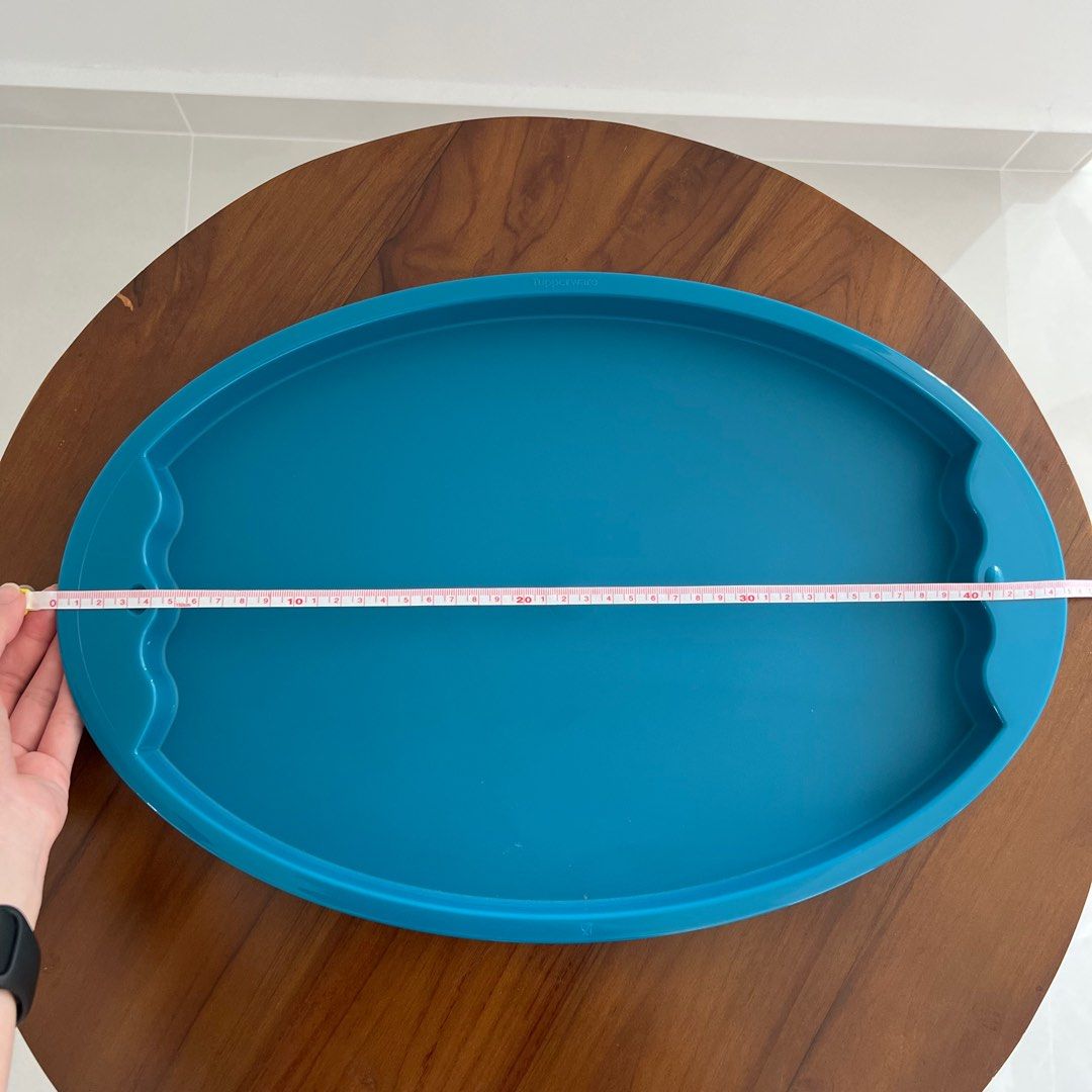 Tupperware Tray Tupperware Plate Tupperware Serving Tray, Furniture ...