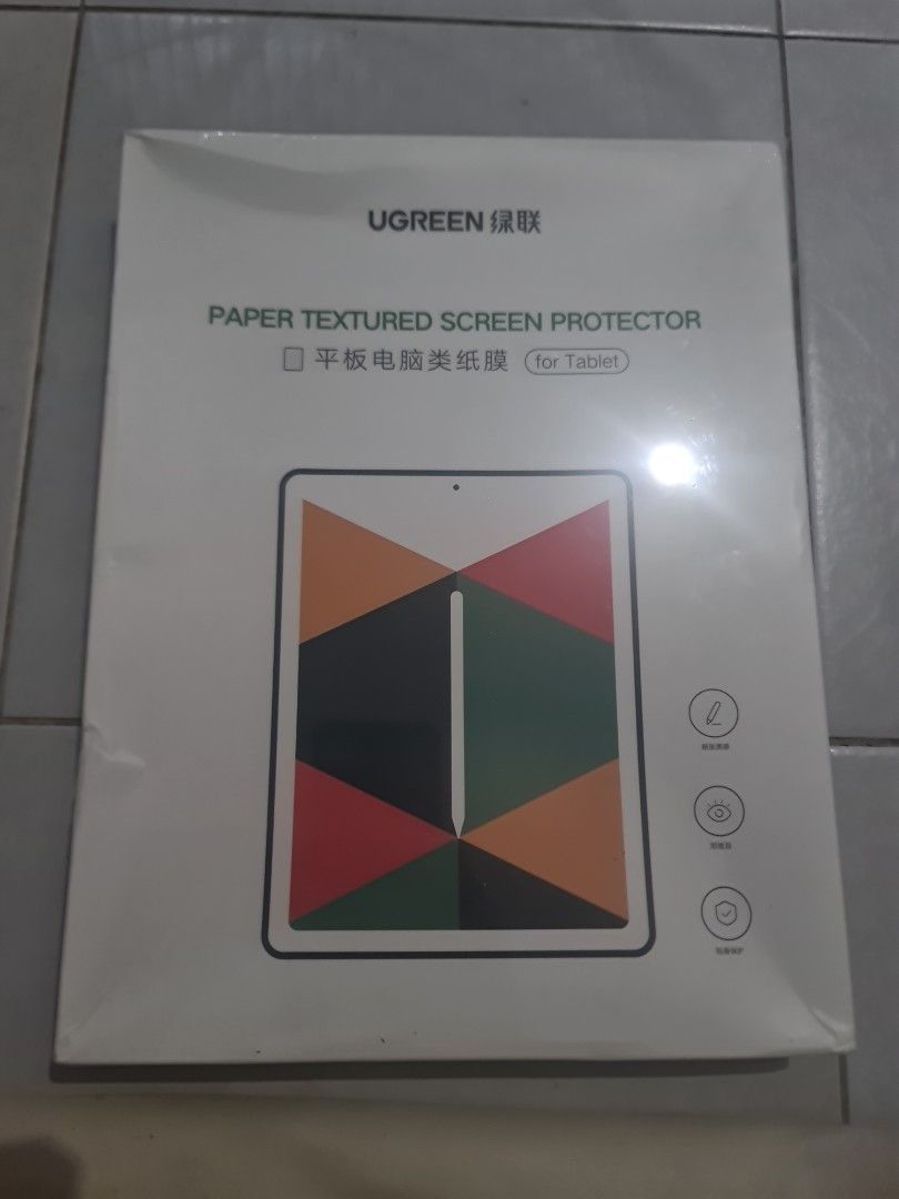 UGREEN Paper Texture Screen Protector for Ipad Air 4/5, Computers ...