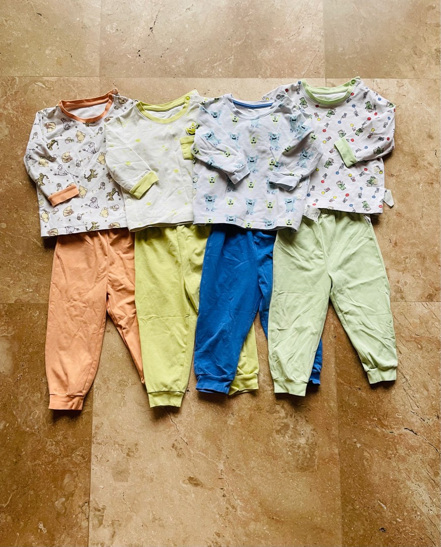 Uniqlo Baby Pixar Coordinates Bundle, 4 Pairs, Babies & Kids, Babies ...