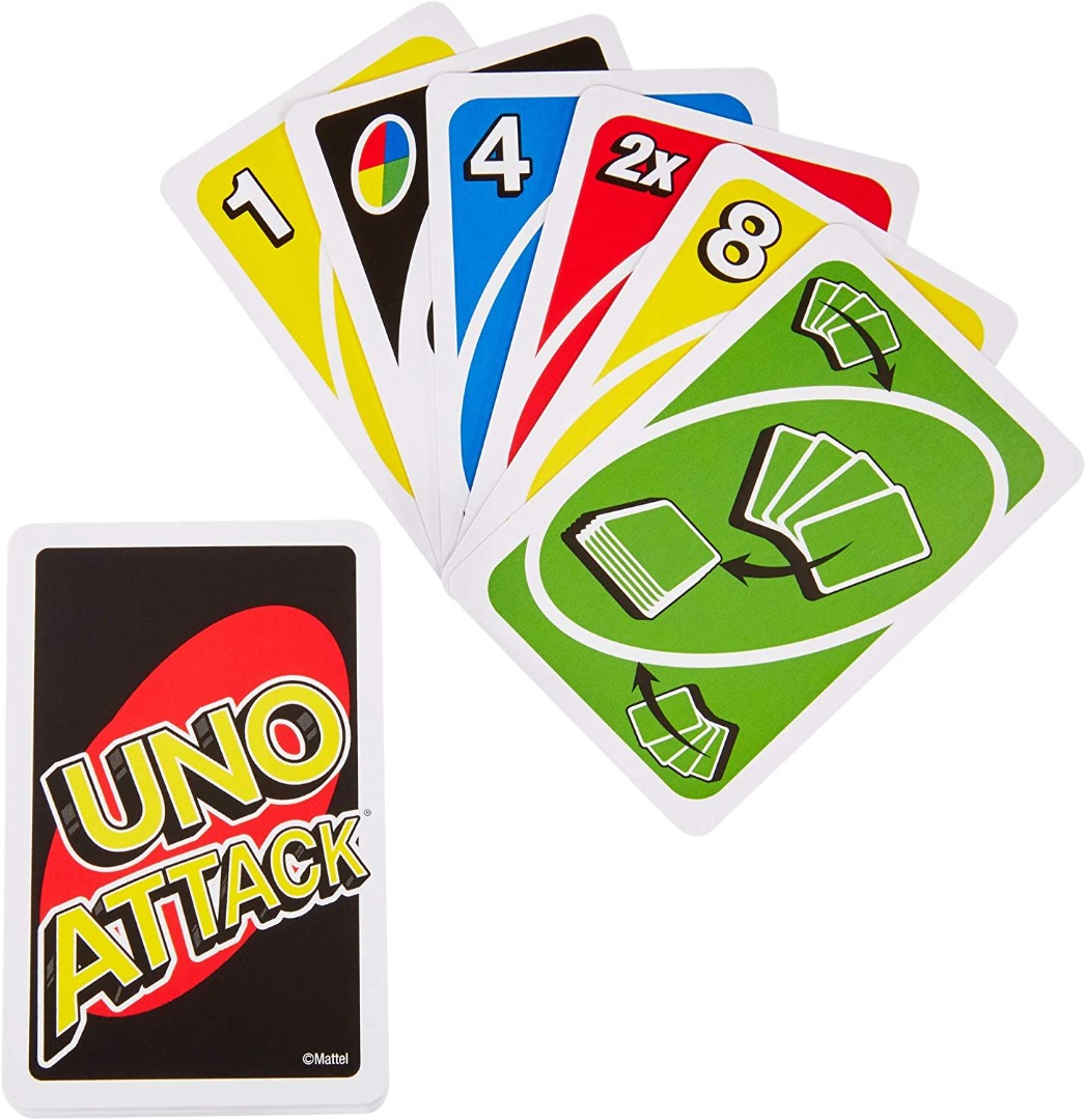 UNO Attack Card Game, Hobbies & Toys, Toys & Games on Carousell
