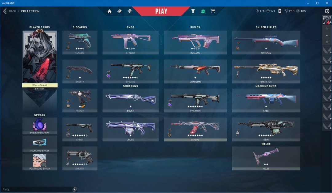 Valorant account TTS RM615 with Reaver bundle and more, Video Gaming ...