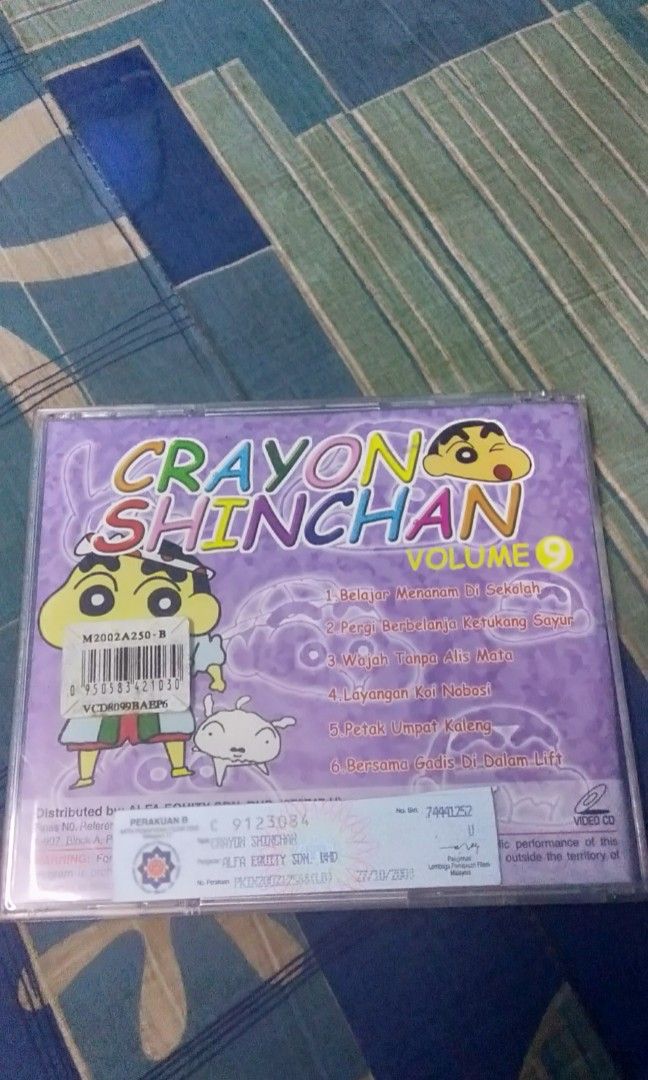 VCD crayon shinchan, Hobbies & Toys, Music & Media, CDs & DVDs on Carousell