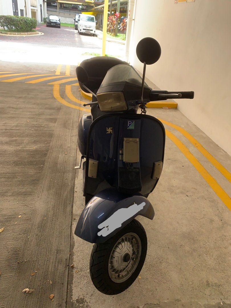 Vespa Excel 150, Motorcycles, Motorcycles for Sale, Class 2B on Carousell