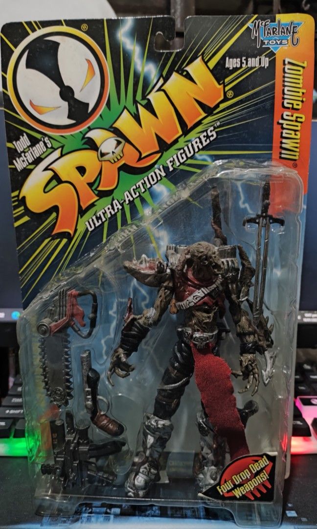 Vintage 1996 Mcfarlane Zombie Spawn, Hobbies & Toys, Toys & Games on Carousell