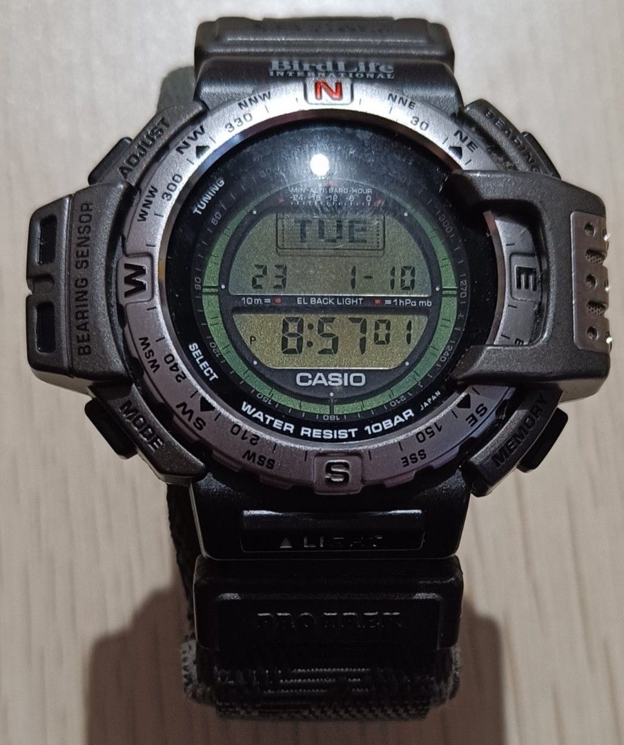 Vintage Casio Pro Tek Triple Sensor Watch, Men's Fashion, Watches ...