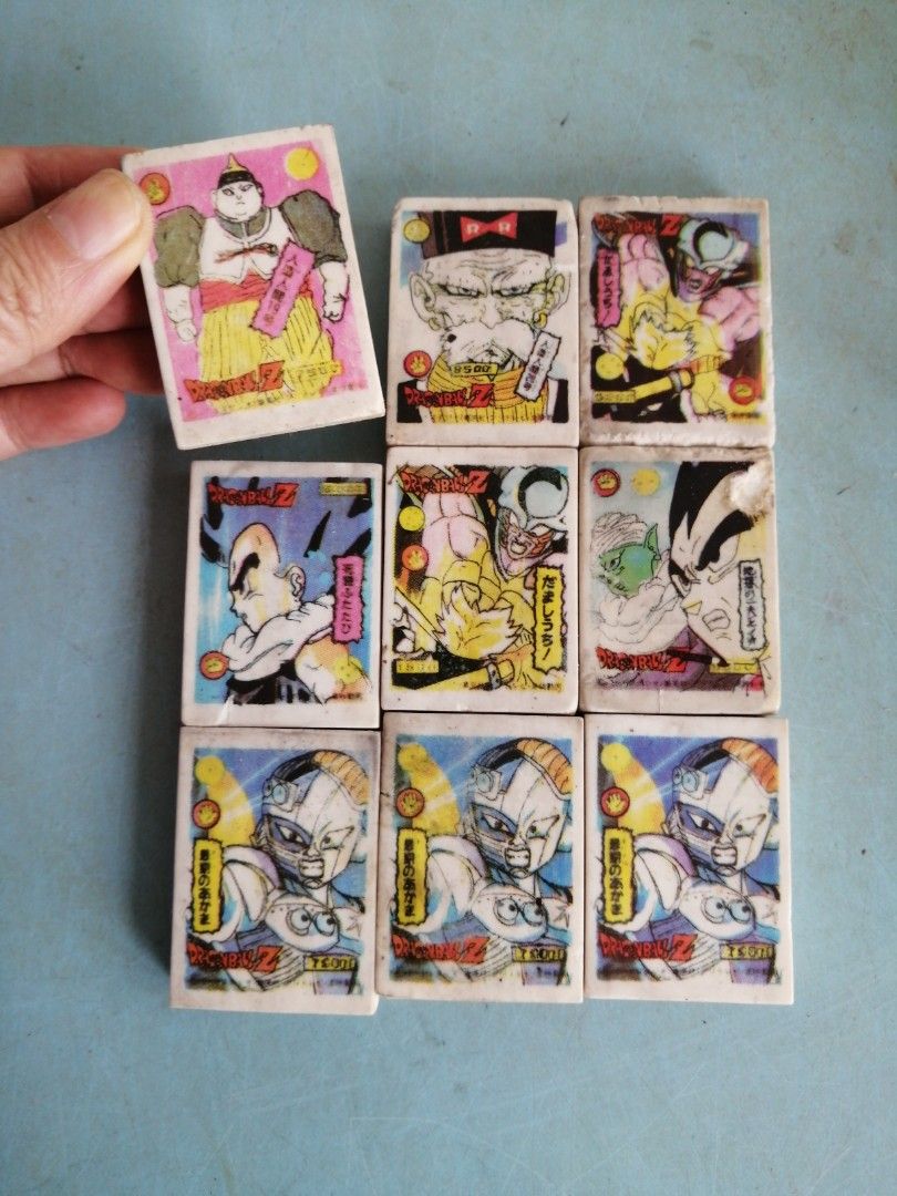 Vintage Dragonball Z Erasers (all for $12), Hobbies & Toys, Memorabilia ...