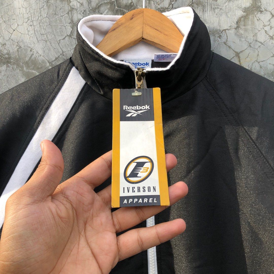 Vintage Iverson jacket By Reebok, Men's Fashion, Coats, Jackets and ...