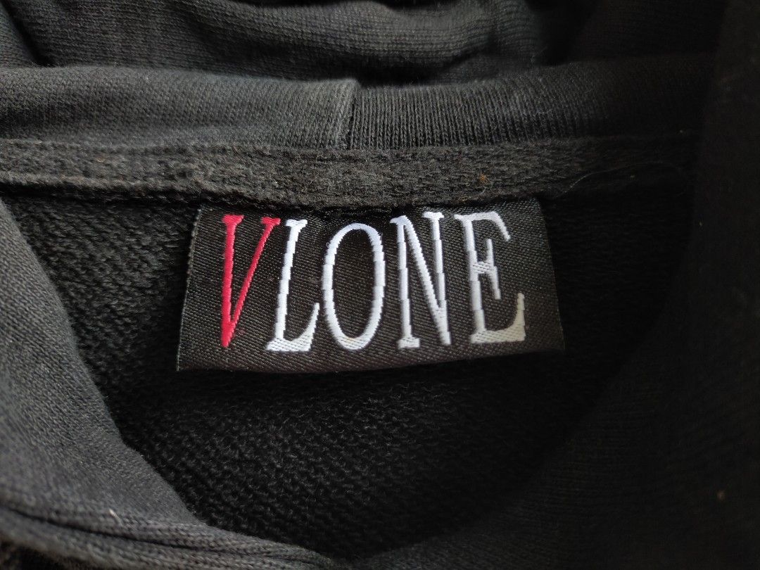 Vlone green logo hoodie black, Men's Fashion, Tops & Sets, Hoodies on ...