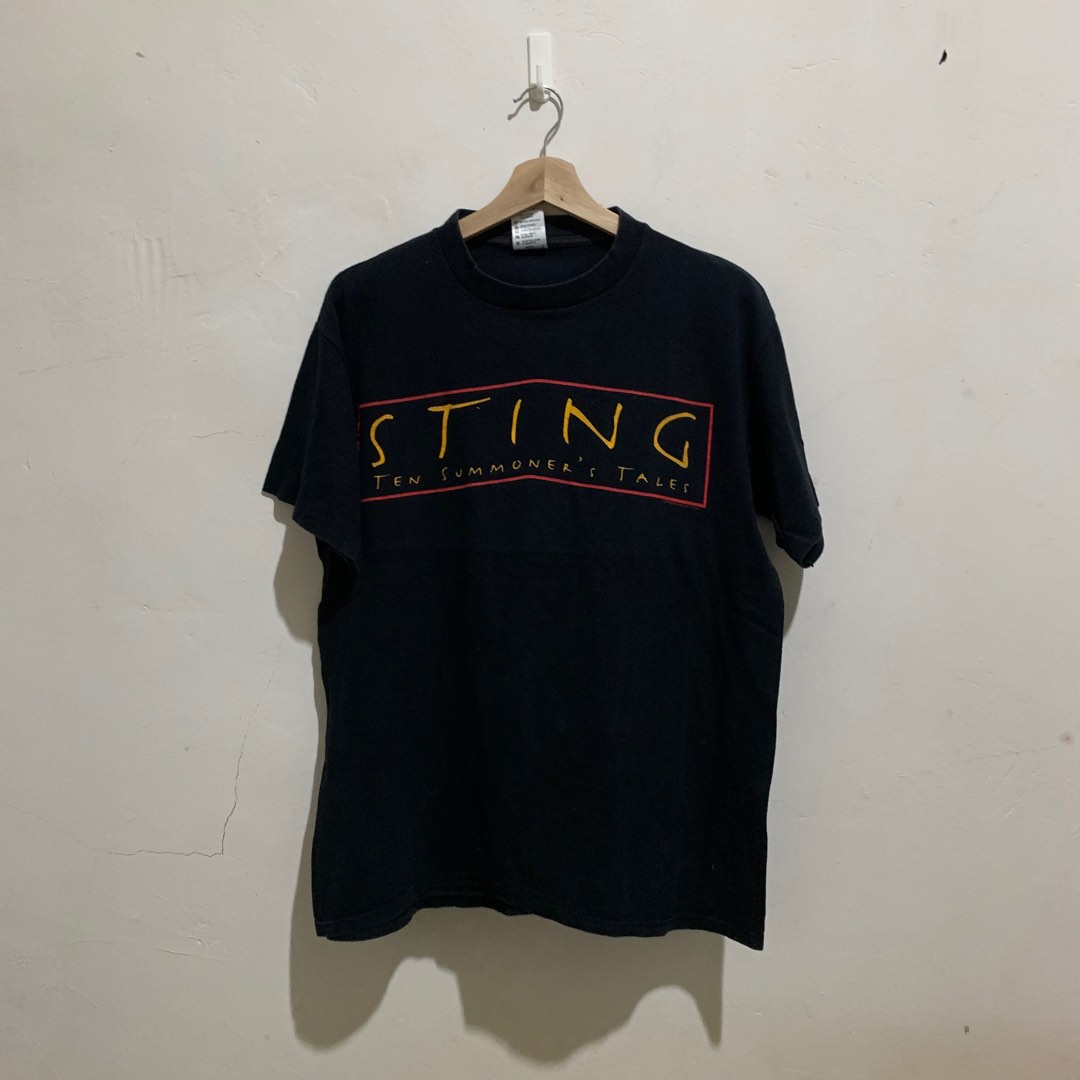 Vtg 90s Sting, Men's Fashion, Tops & Sets, Tshirts & Polo Shirts on ...