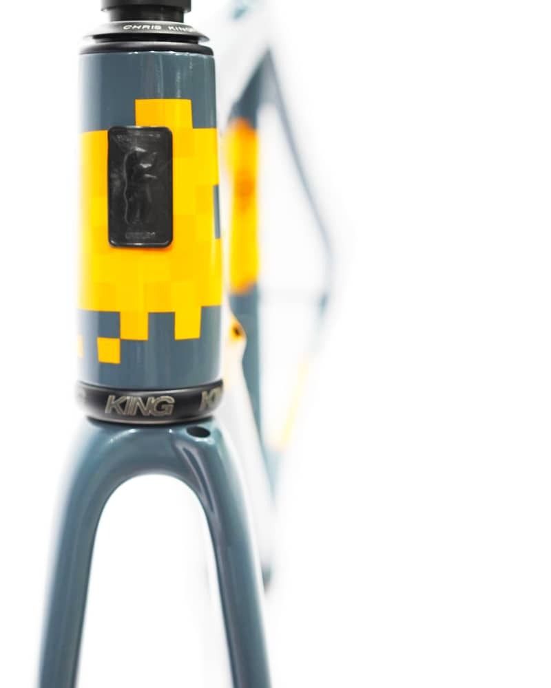 Werking CF Disc Brake Carbon (Grey/Orange Pixel) - Frameset, Sports ...