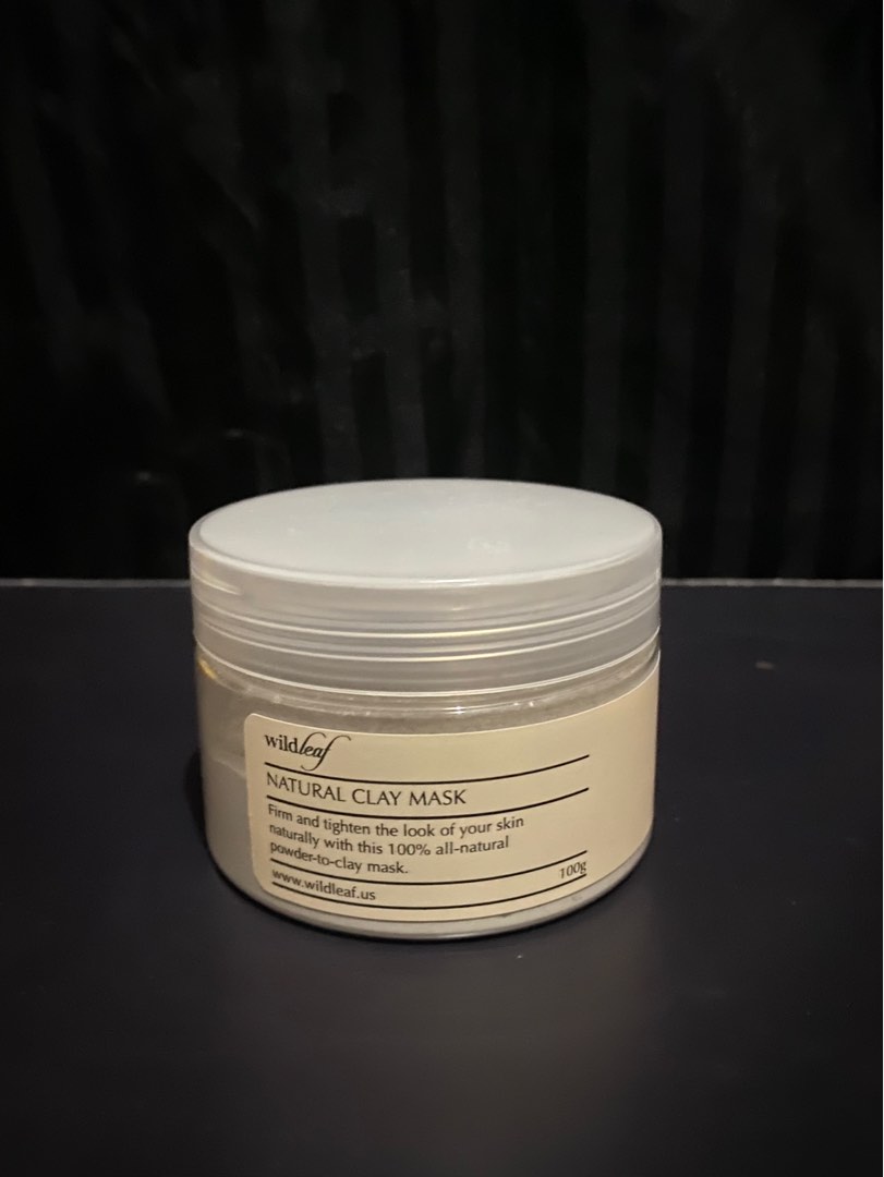 Wildleaf natural clay mask, Beauty & Personal Care, Face, Face Care on ...