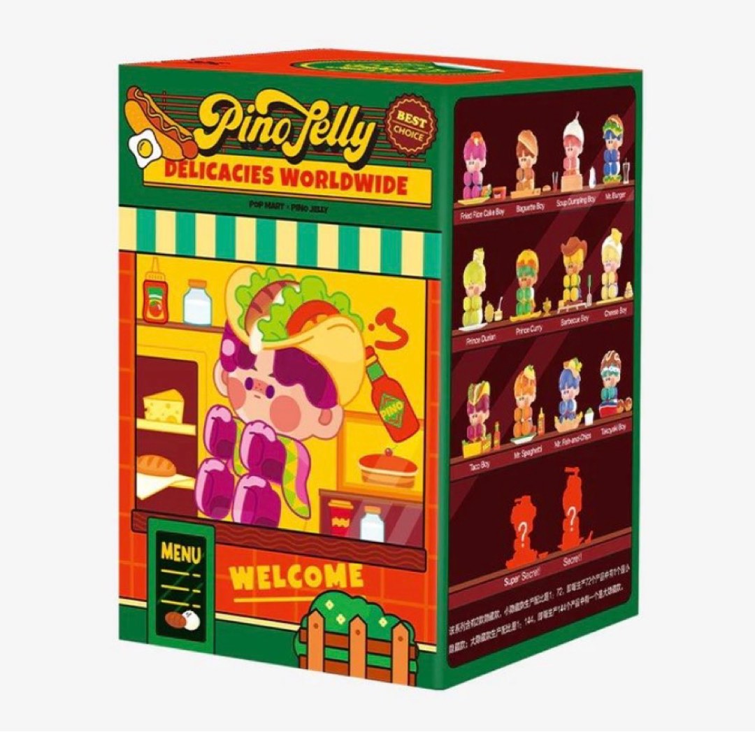 WTB PINO JELLY WORLDWIDE DELICACIES POPMART, Bulletin Board, Looking ...