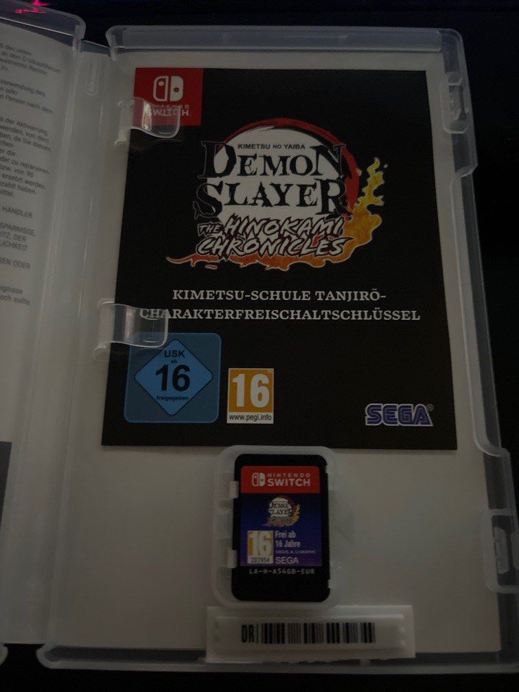 Xenoblade 3 + Demon slayer + Splatoon 3, Video Gaming, Video Games ...