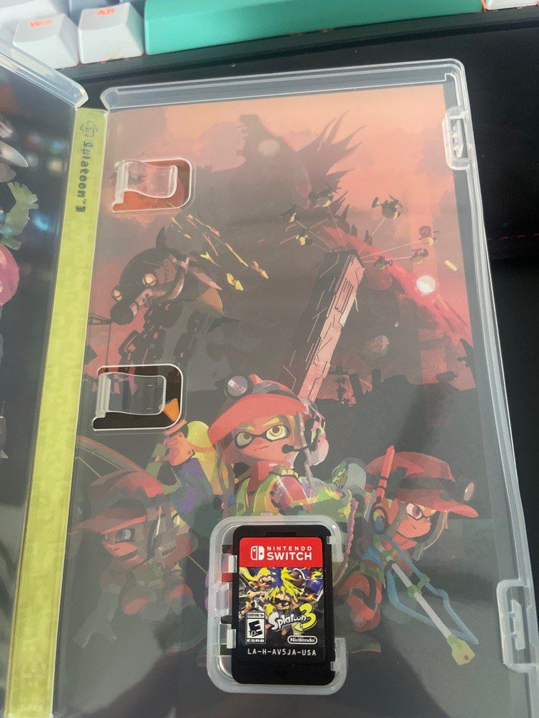 Xenoblade 3 + Demon slayer + Splatoon 3, Video Gaming, Video Games ...