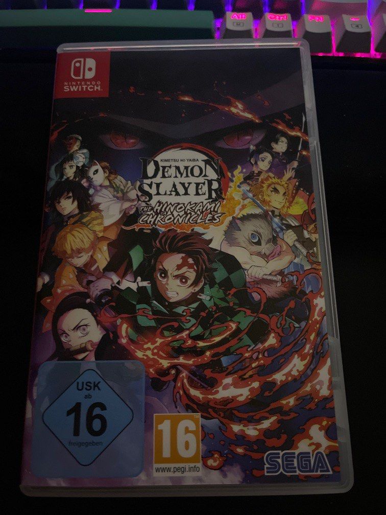 Xenoblade 3 + Demon slayer + Splatoon 3, Video Gaming, Video Games ...