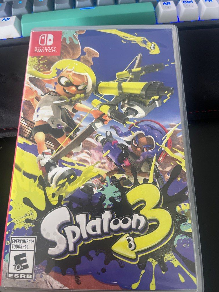 Xenoblade 3 + Demon slayer + Splatoon 3, Video Gaming, Video Games ...