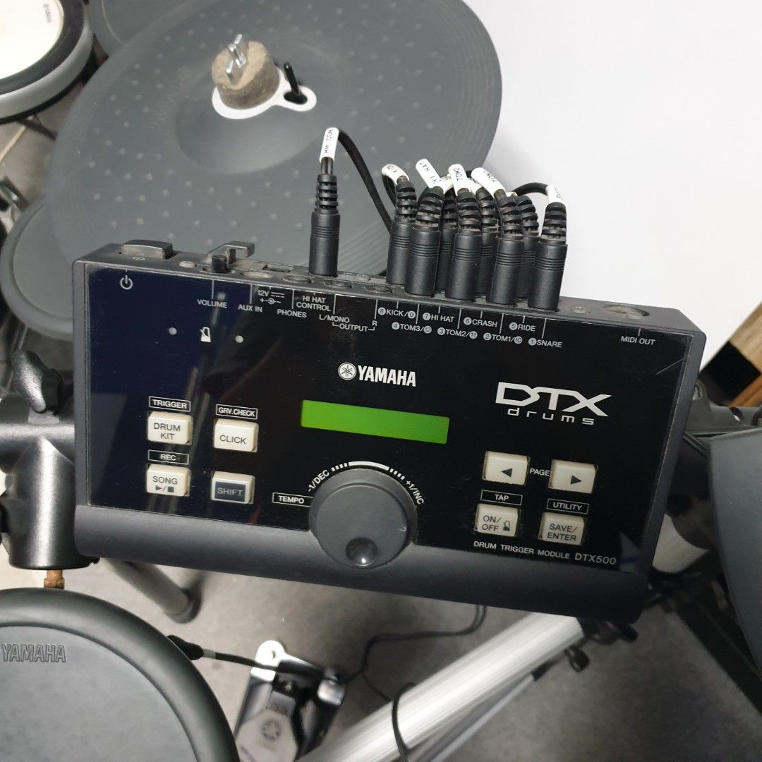 Yamaha DTX500, Hobbies & Toys, Music & Media, Musical Instruments on ...