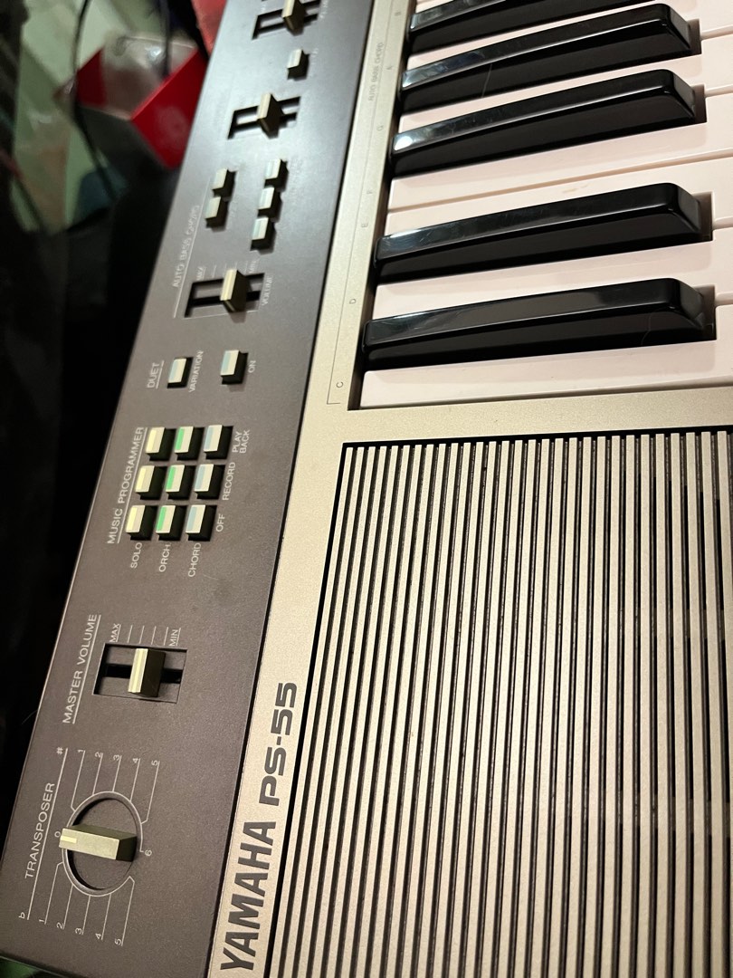 Yamaha PS 55 Vintage Synthesiser, 興趣及遊戲, 音樂、樂器 & 配件, 樂器 - Carousell