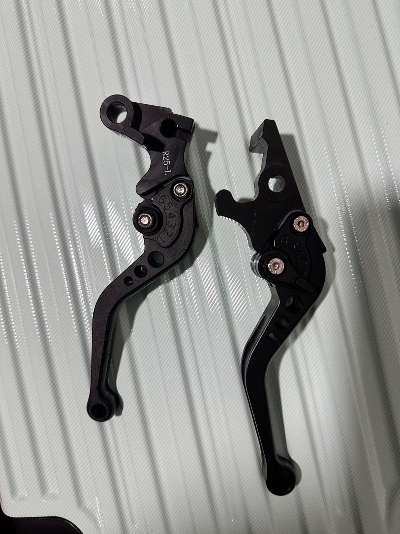 Yamaha R25 / R3 brake and clutch lever, Motorcycles, Motorcycle ...