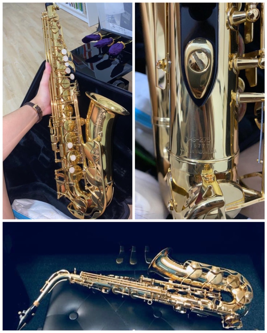 Yamaha Saxophone YAS-275, Hobbies & Toys, Music & Media, Musical ...