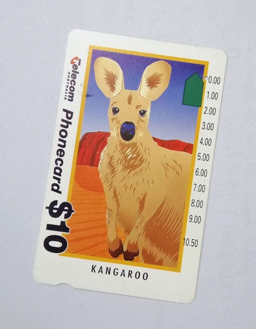 $10 AUSTRALIA PAYPHONES CARD TELEPHONE " KANGAROO " ( 1993 ), Hobbies ...