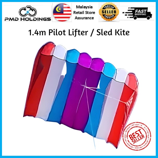 1.4m Pilot Lifter / Sled Kite (Code : SF8), Sports Equipment, Sports ...