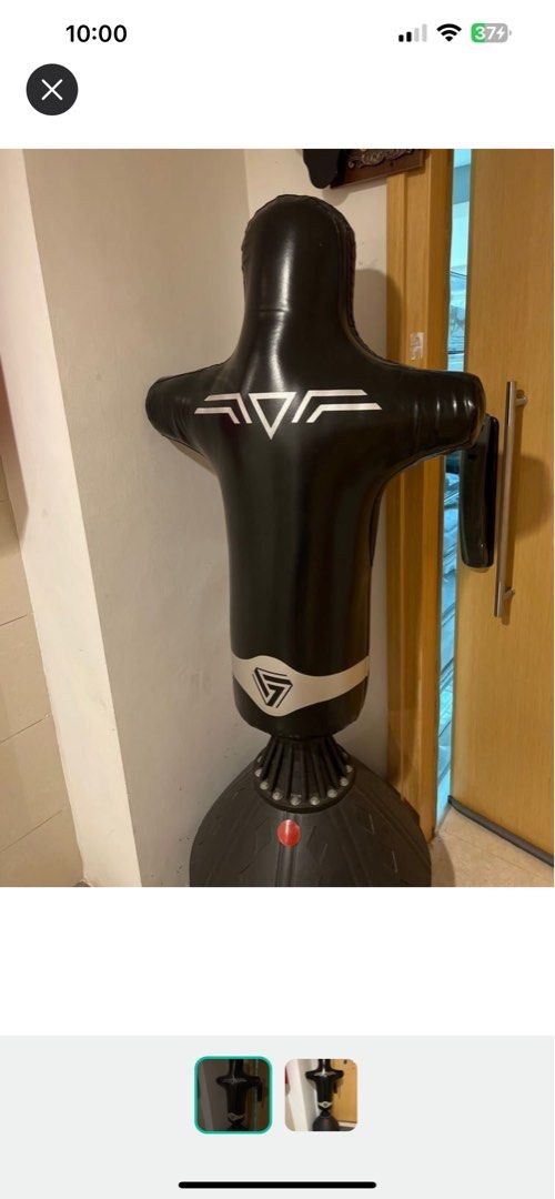 1.7m tall boxing dummy mma, Sports Equipment, Exercise & Fitness ...